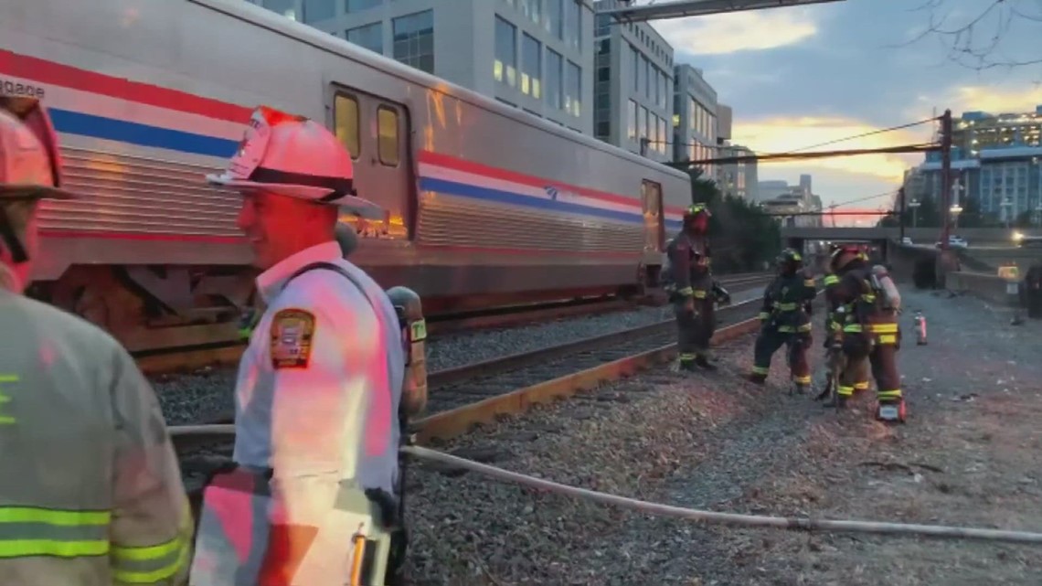 Amtrak service restored after brake fire | wusa9.com