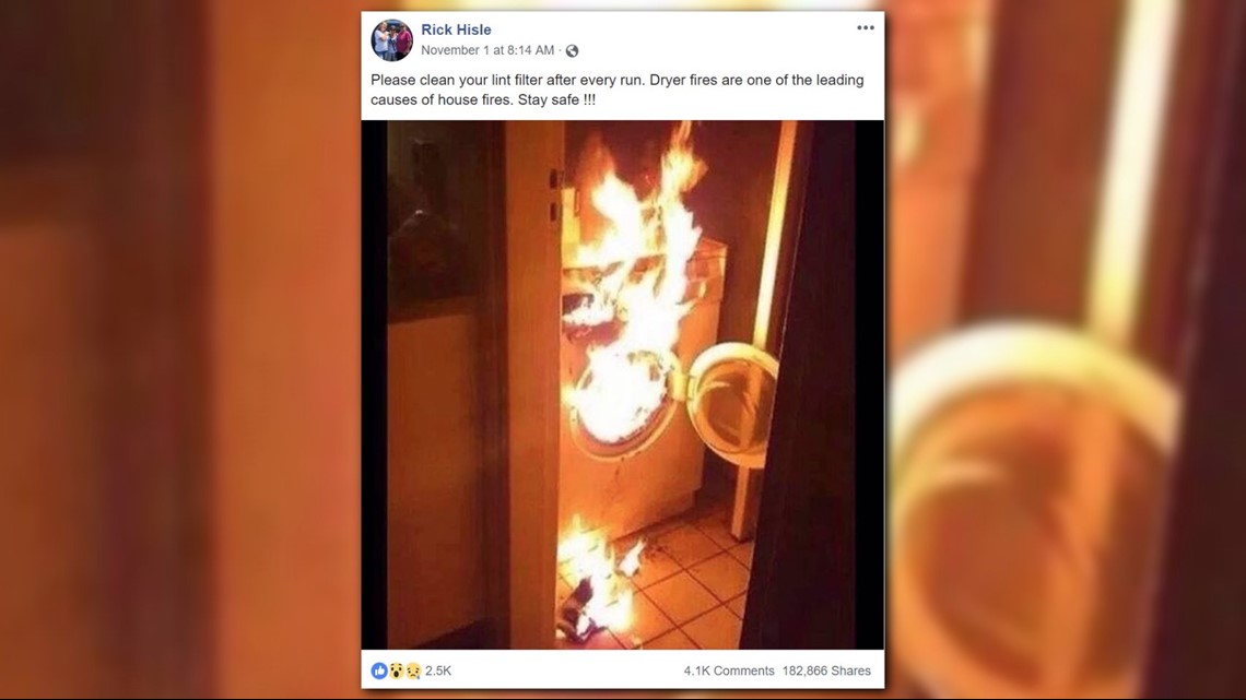 VERIFY: Yes, clothes dryers are a leading cause of house fires | wusa9.com