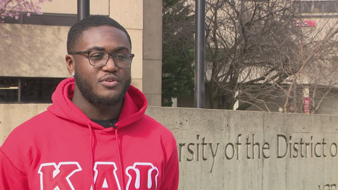 Students get UDC campus ready for big ceremony | wusa9.com