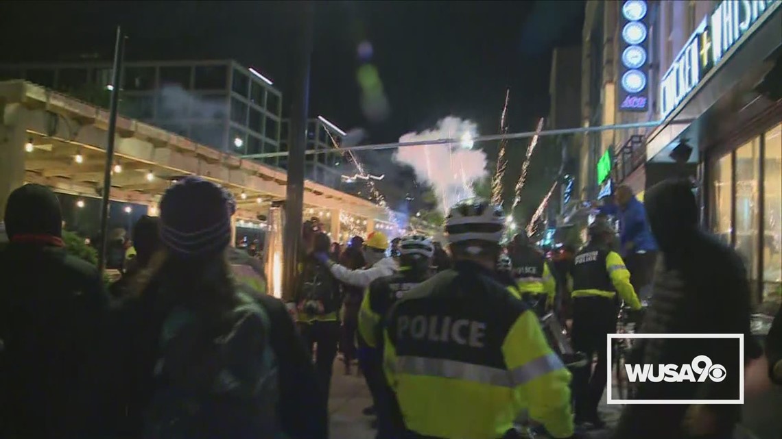 Protestors marching through DC following police shootings | wusa9.com