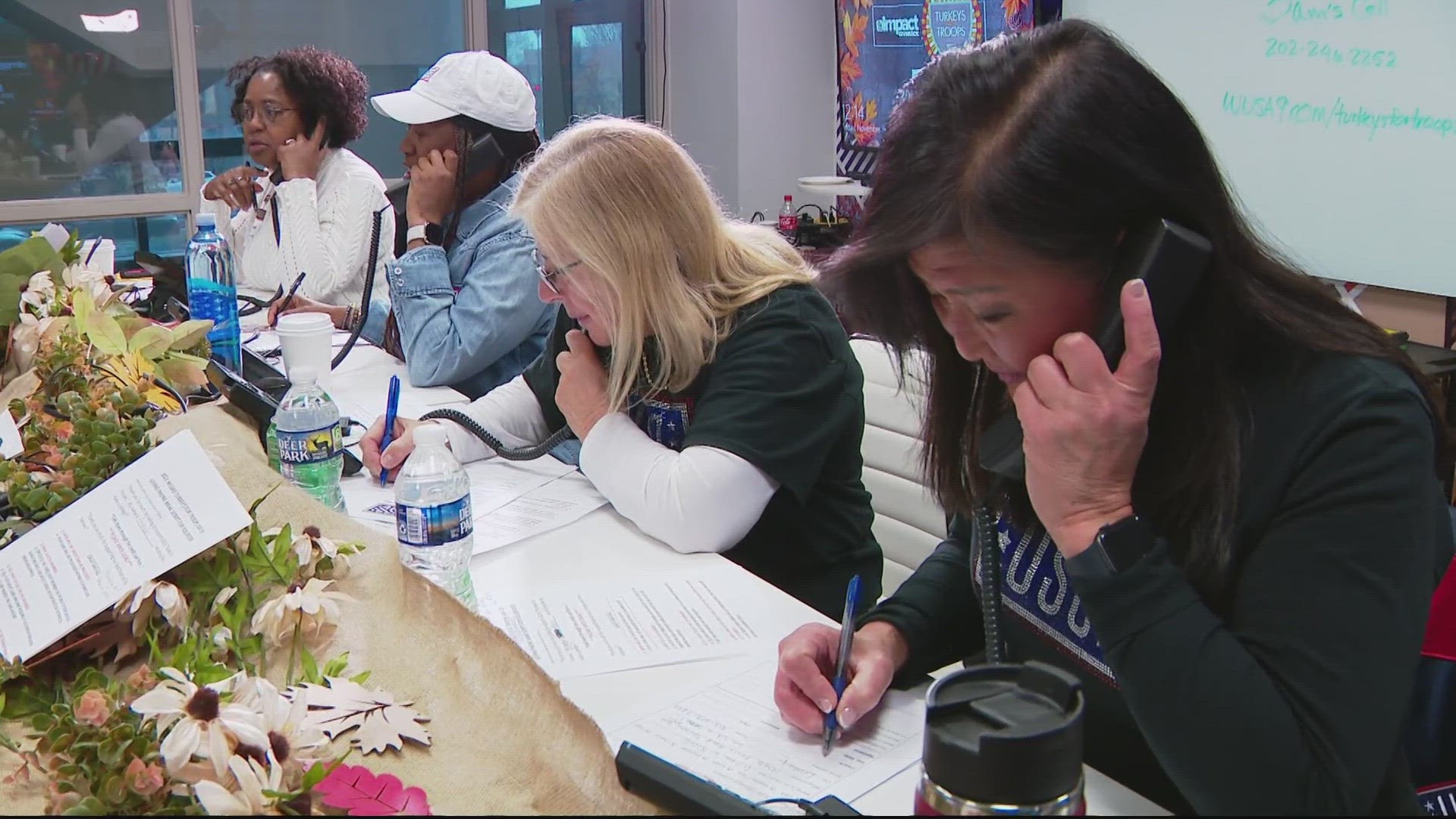 USO's Turkey For Troops | Thank you for donating | wusa9.com