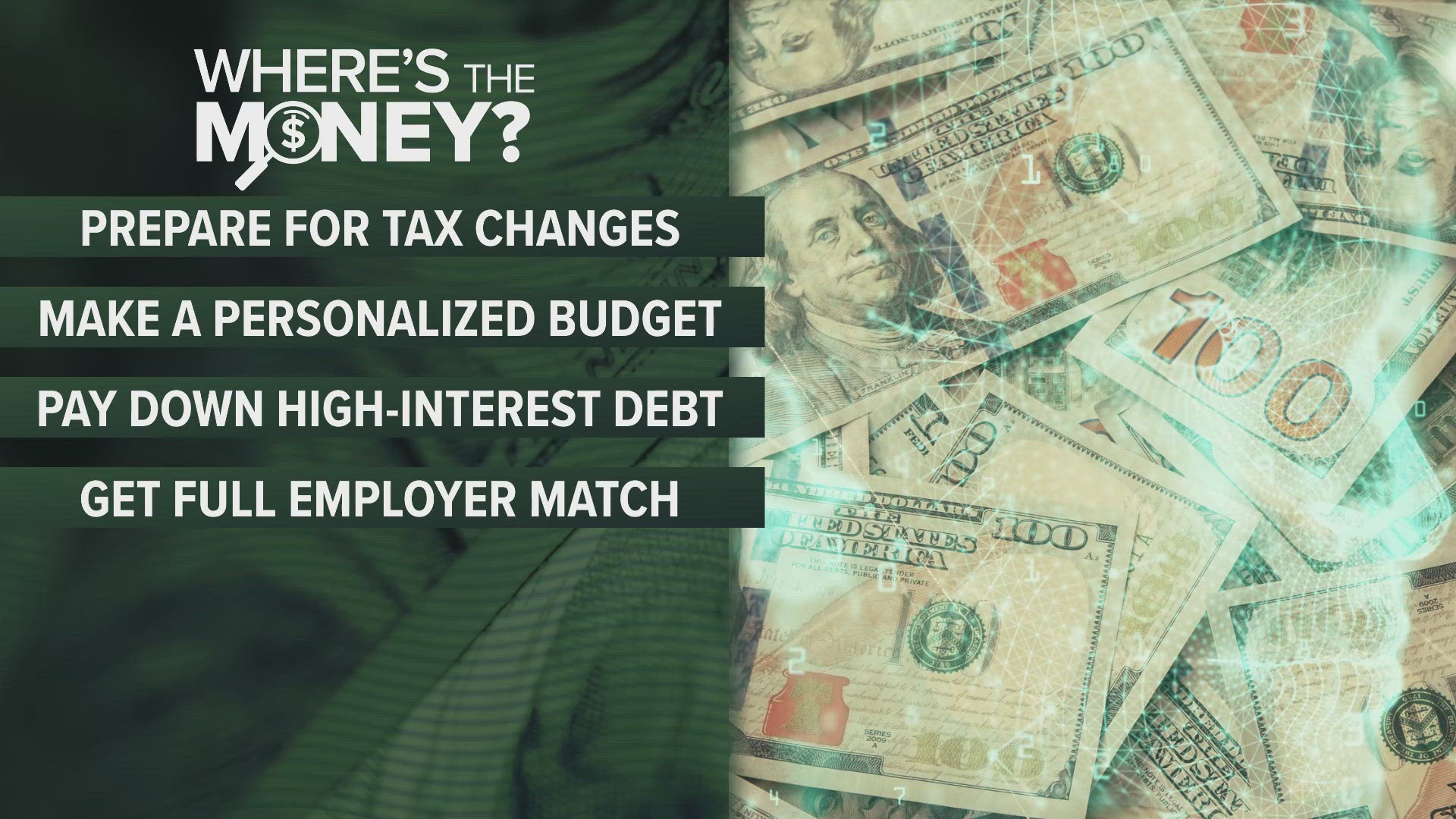Money moves in 2026 | Where's the money? | wusa9.com