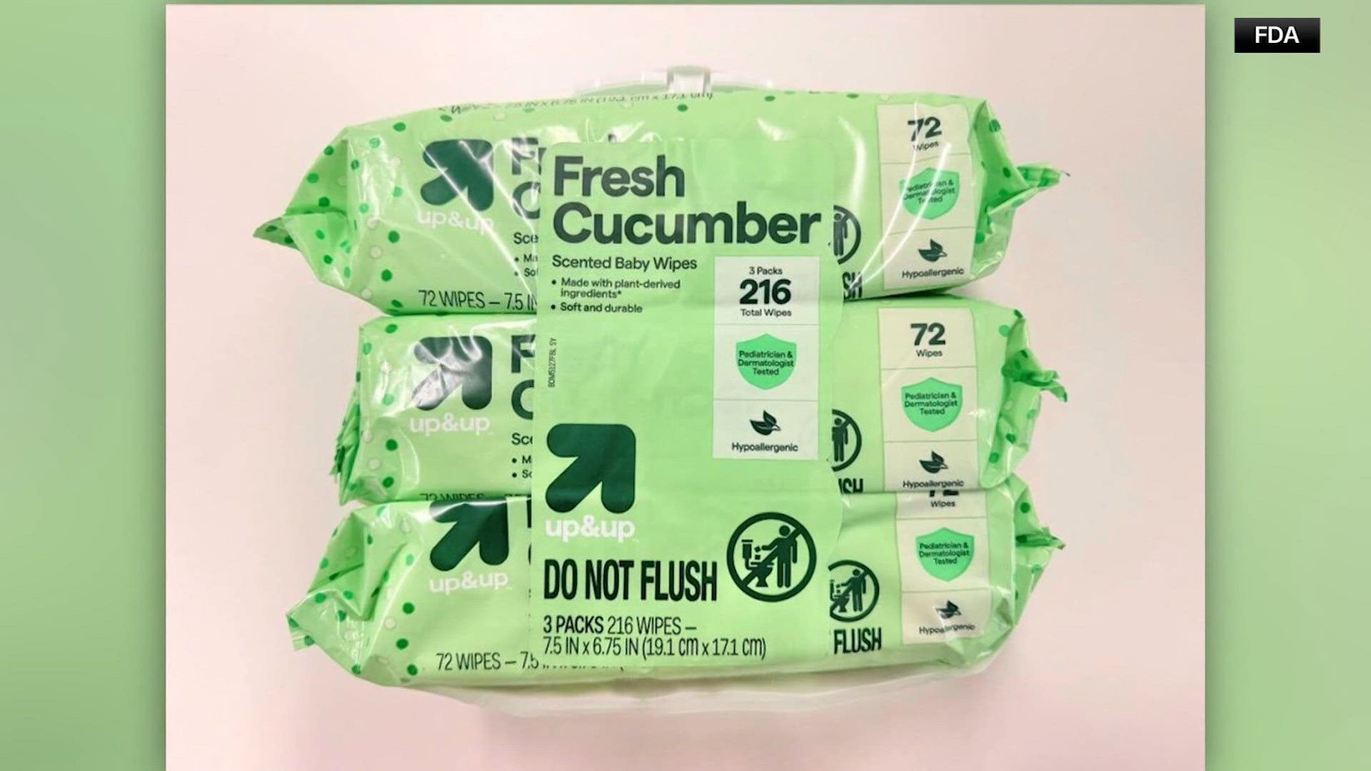 Parents urged to stop using recalled Target baby wipes | wusa9.com