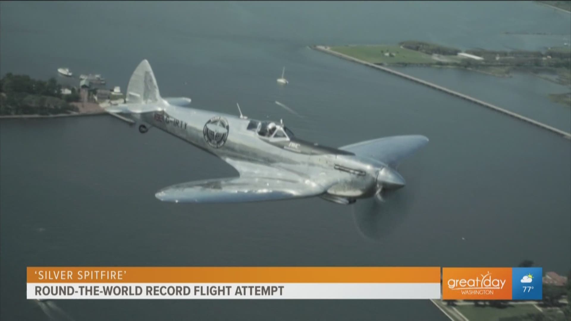Iconic WWII plane goes for round-the-world record flight | wusa9.com