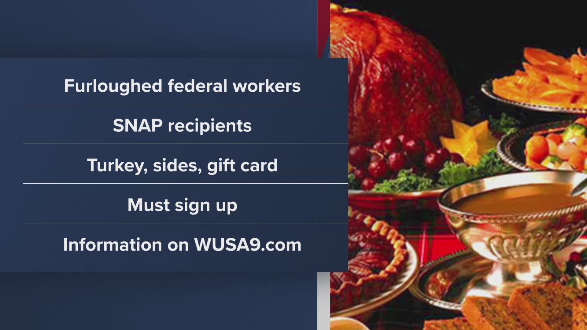 Giant Food to give away 1,000 holiday meal kits to furloughed federal ...