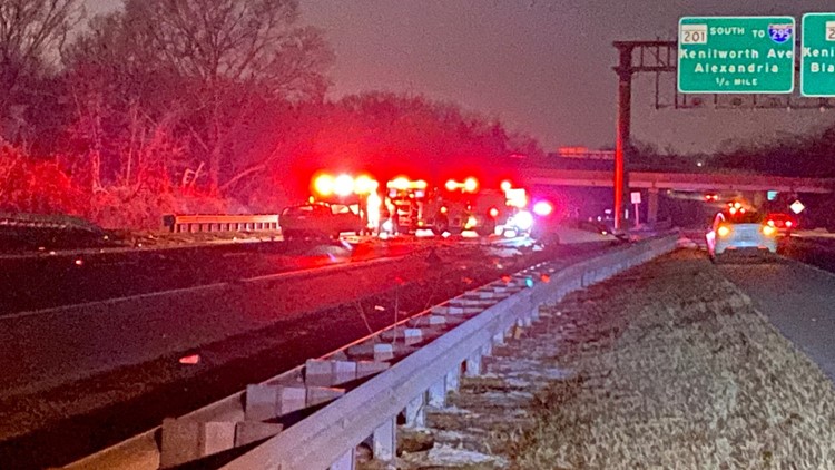 Crash closes US Route 50 in Prince George's County near DC | wusa9.com