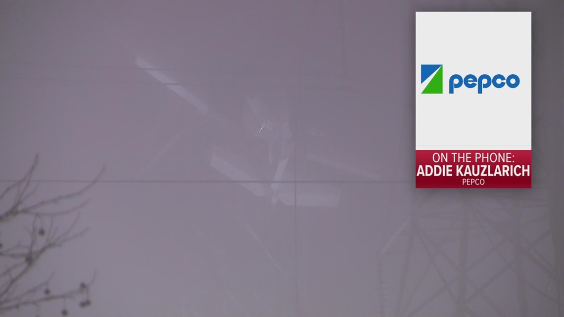 Pepco discusses power outages in Montgomery County caused by plane ...