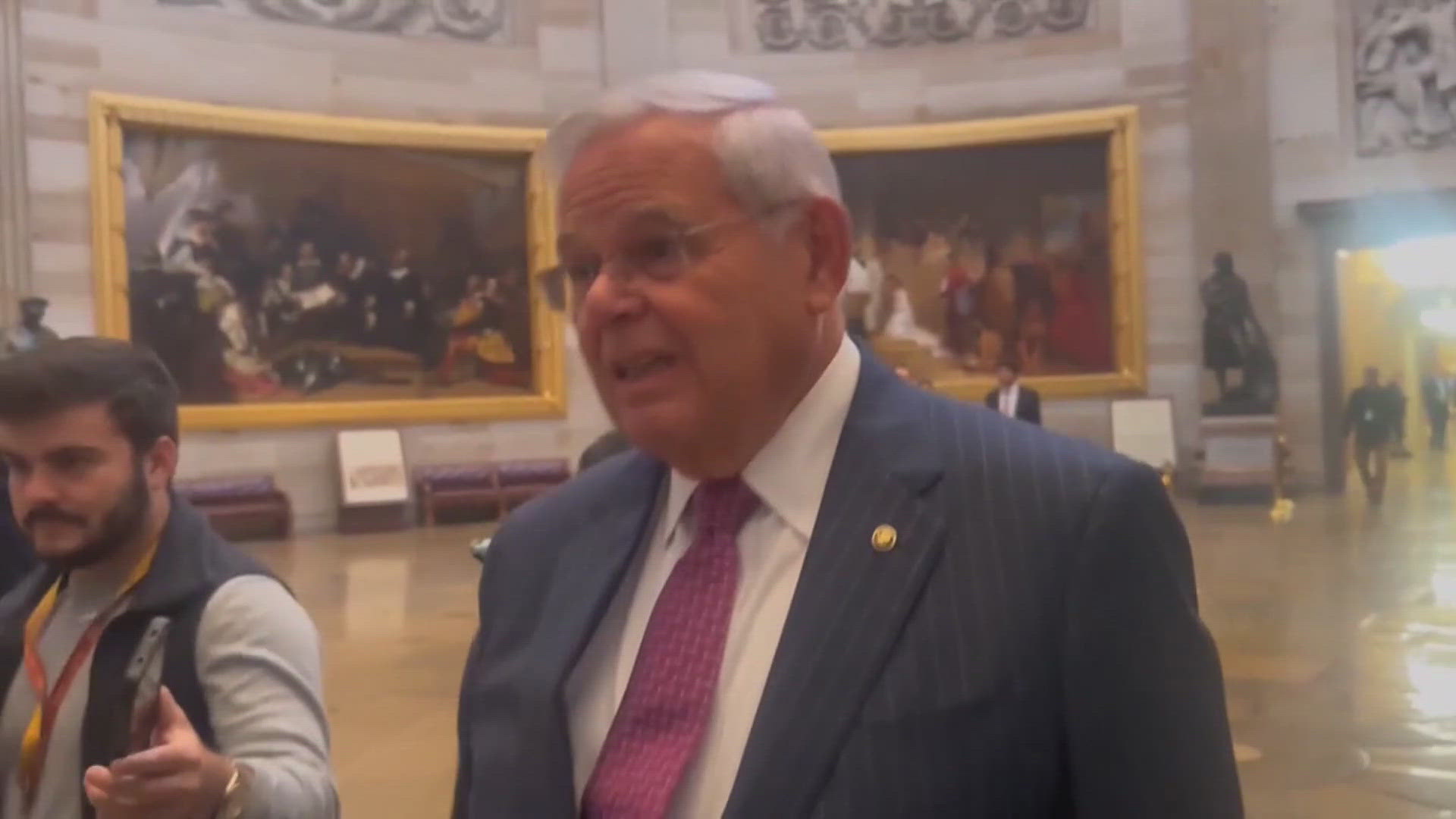 Democratic Sen. Menendez resigns after being convicted of extortion ...