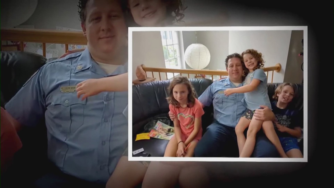 Thousands gather to remember fallen sterling firefighter Trevor Brown ...