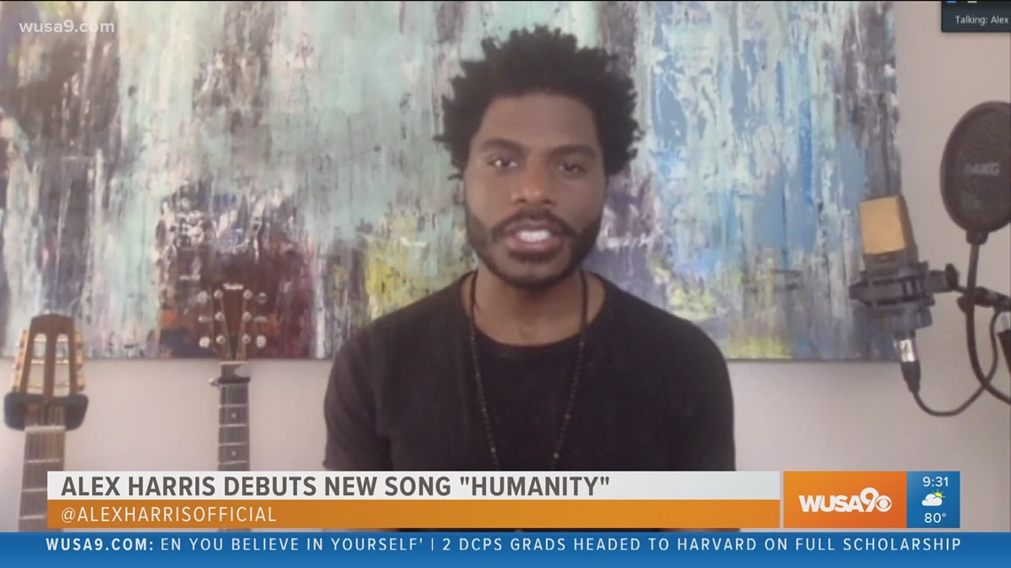 Sneak peek of Alex Harris's new song "Humanity" | wusa9.com