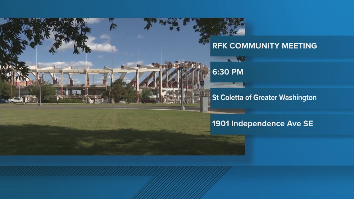 Community meeting near RFK Stadium to discuss redevelopment | wusa9.com