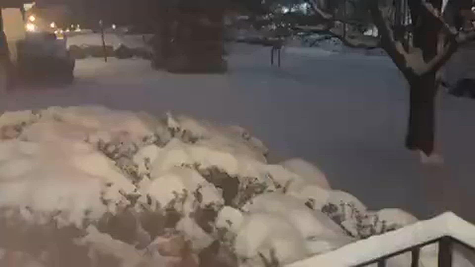 Photos of the first big snowfall of the season across DC, Maryland ...