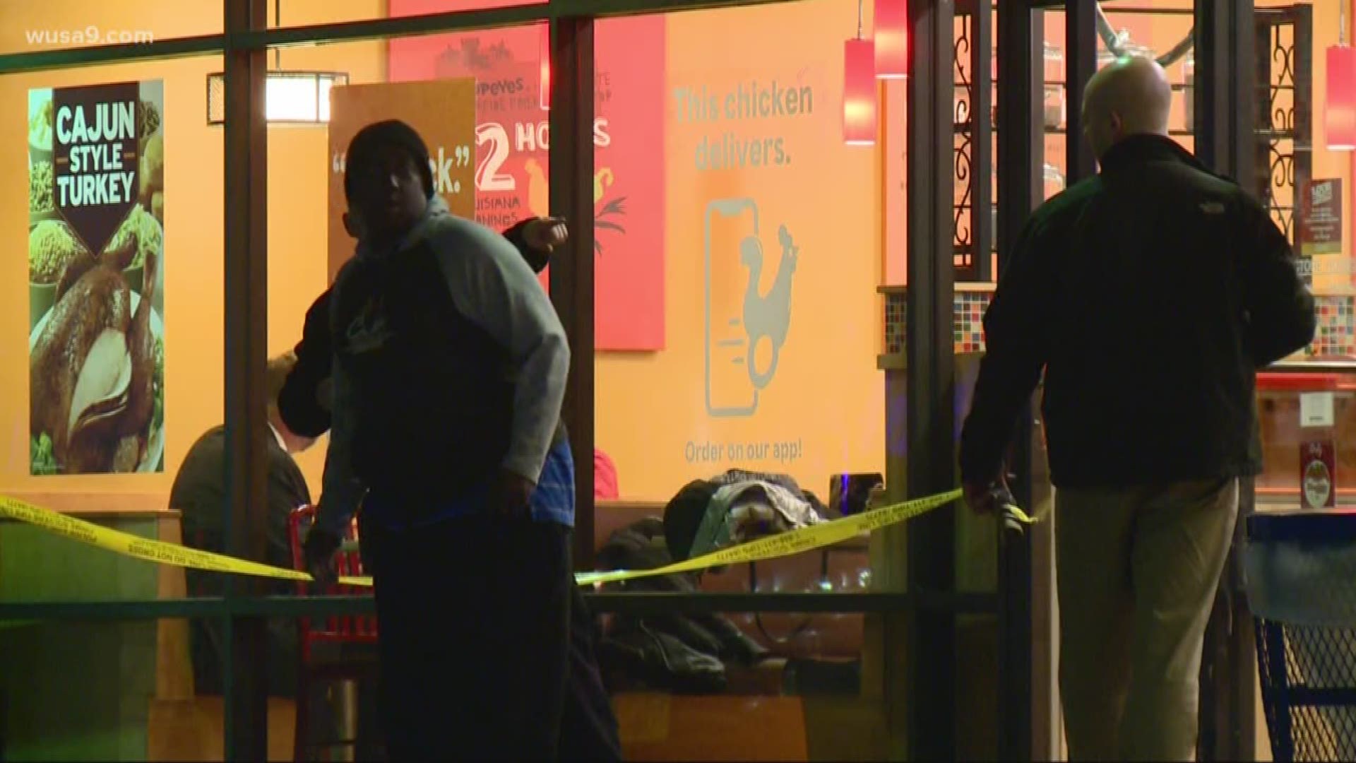 Police give an update on fatal stabbing outside Oxon Hill Popeyes ...
