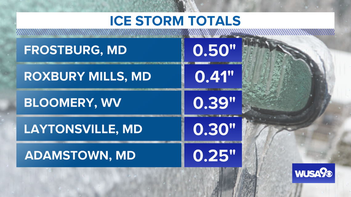 WEATHER ALERT: Ice storm power outages and tree damage will worsen as ...
