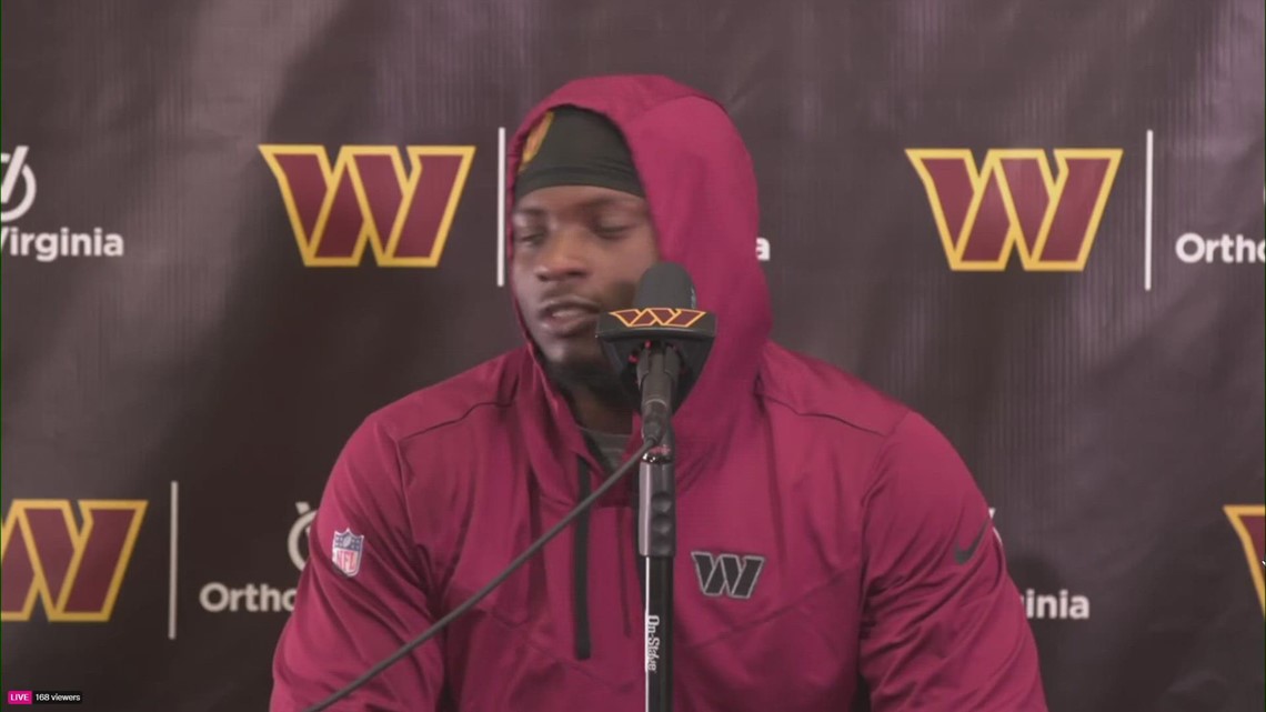 Commanders running back looks good during first full practice after ...