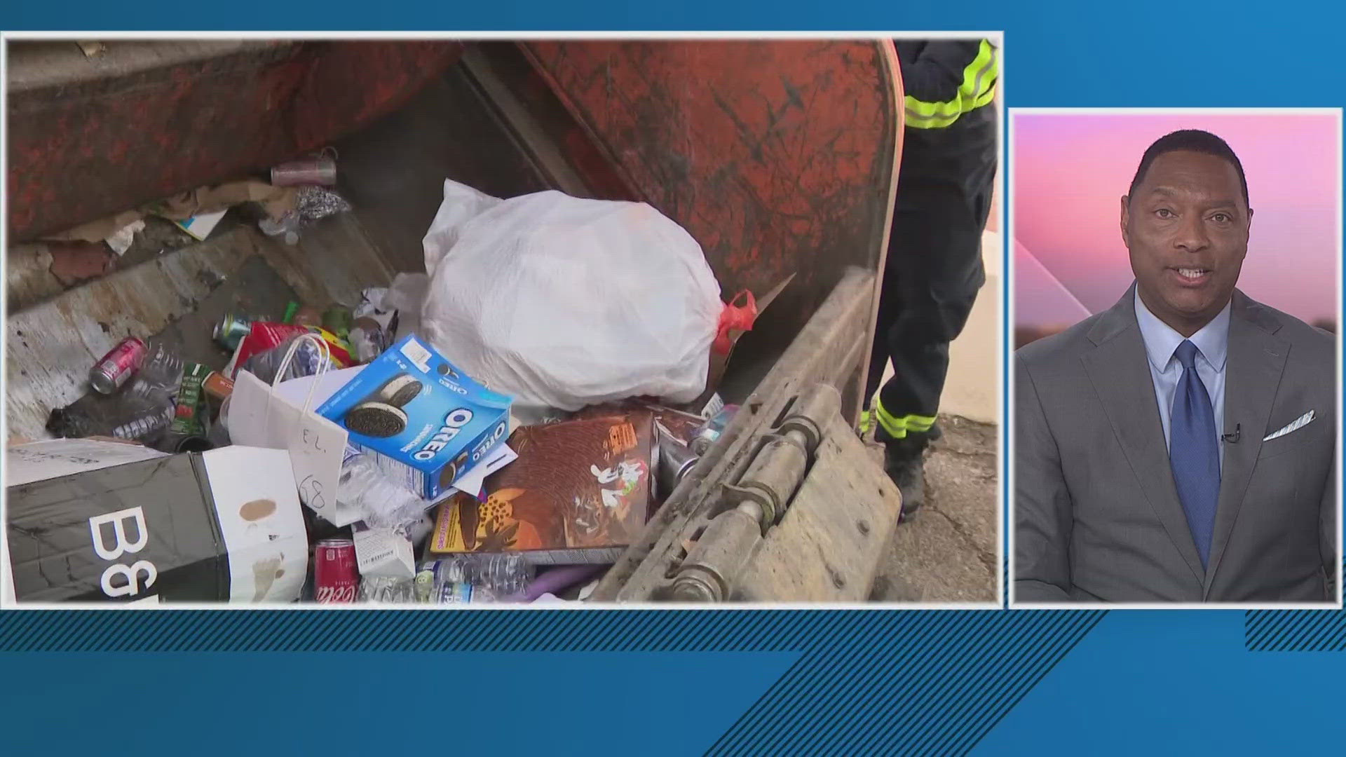DC Department of Public Works crews are working on alleys to collect ...