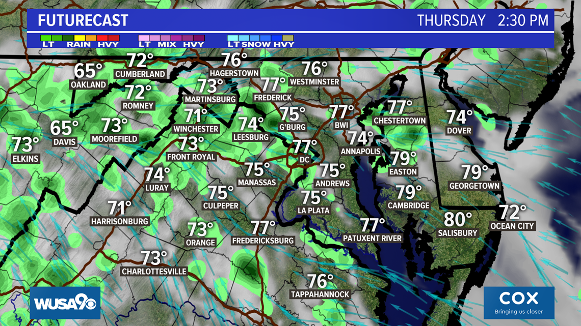 Here's the latest DC weather forecast | wusa9.com