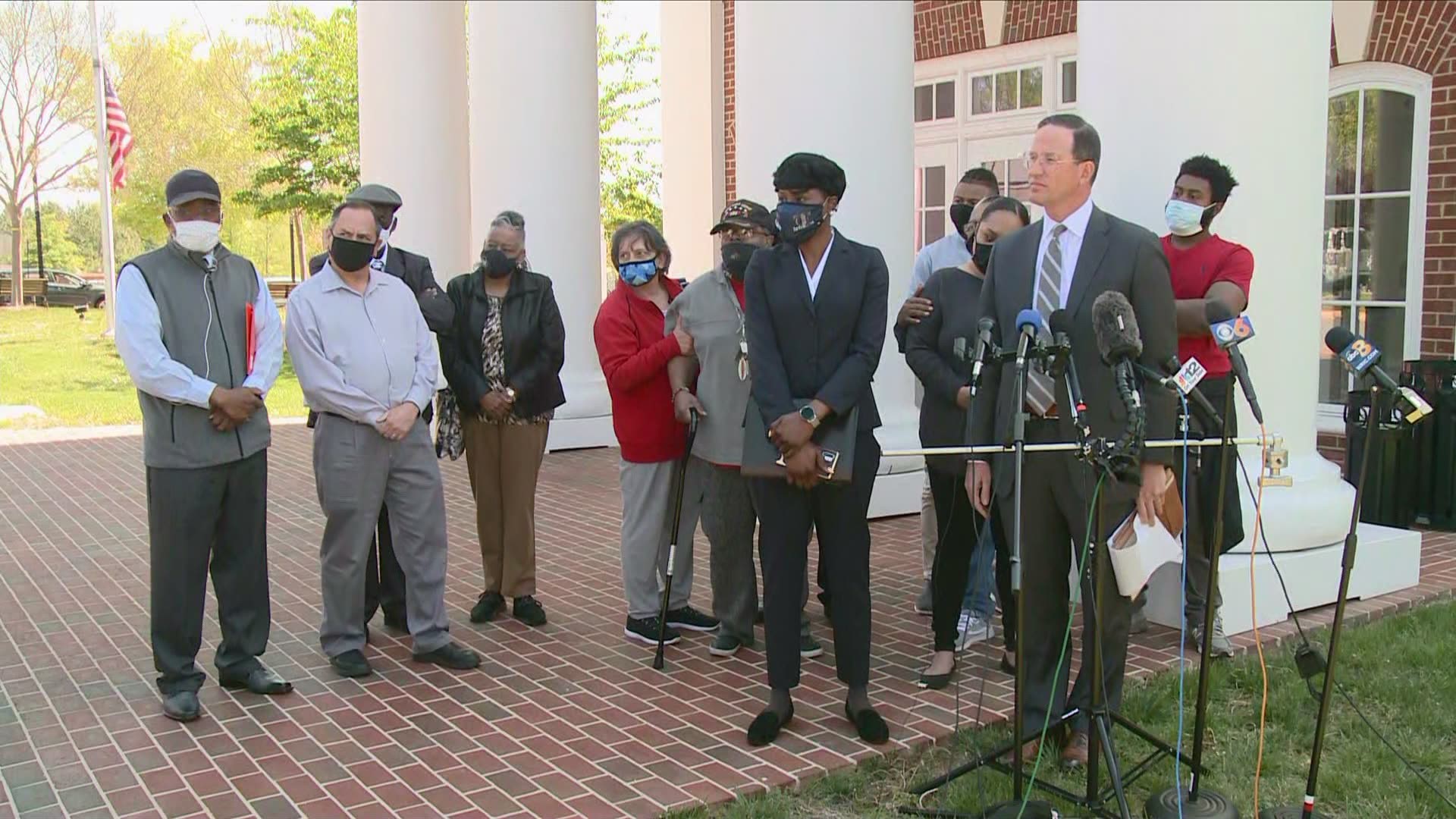 Family of Isaiah Brown shot by Spotsylvania deputy holds presser ...