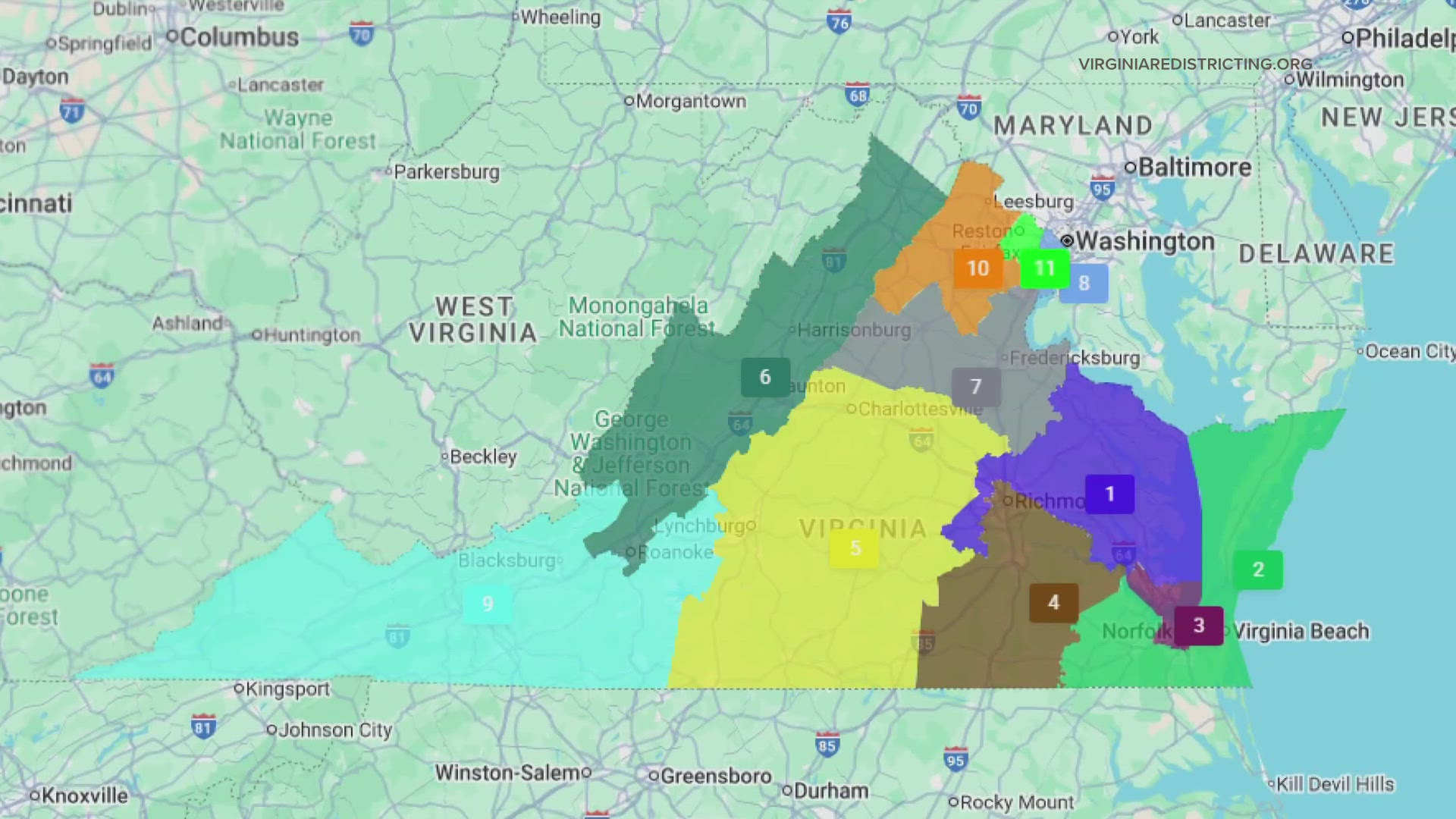 Virginia lawmakers hold special redistricting session | wusa9.com