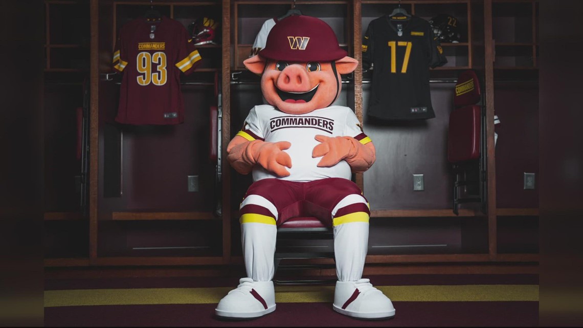 Commanders fans react to 'Major Tuddy', the team's new mascot | wusa9.com