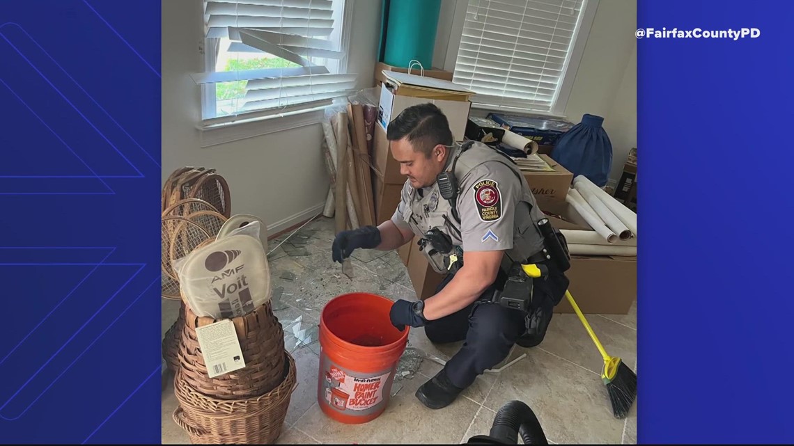 Fairfax Co. Police go above and beyond after arresting suspect | wusa9.com