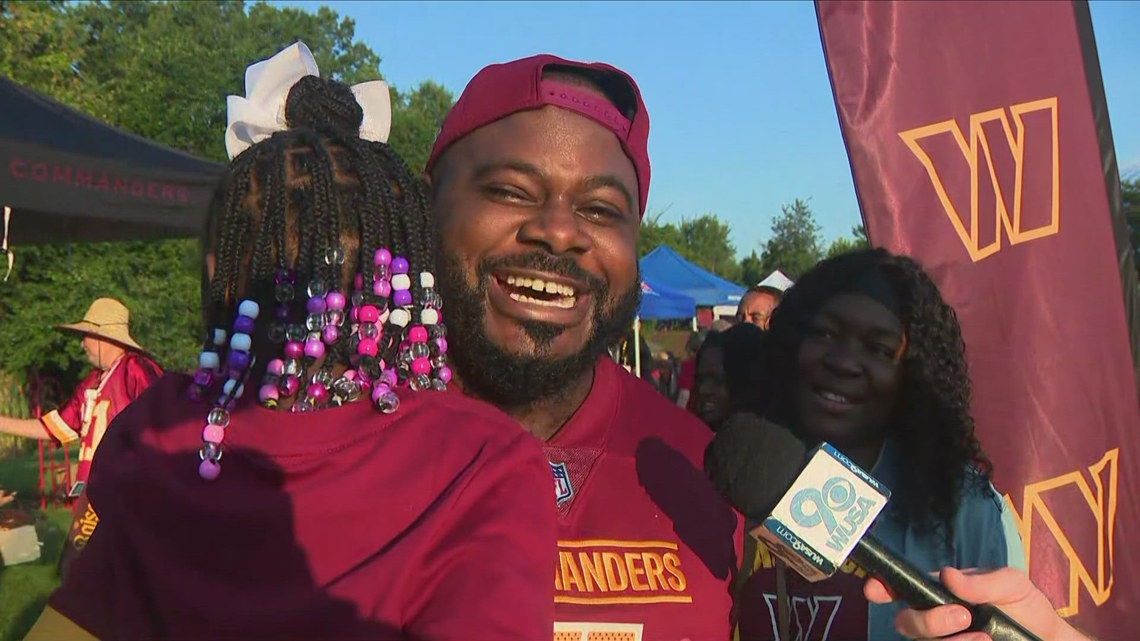 It's Kids Day at Commanders training camp | wusa9.com