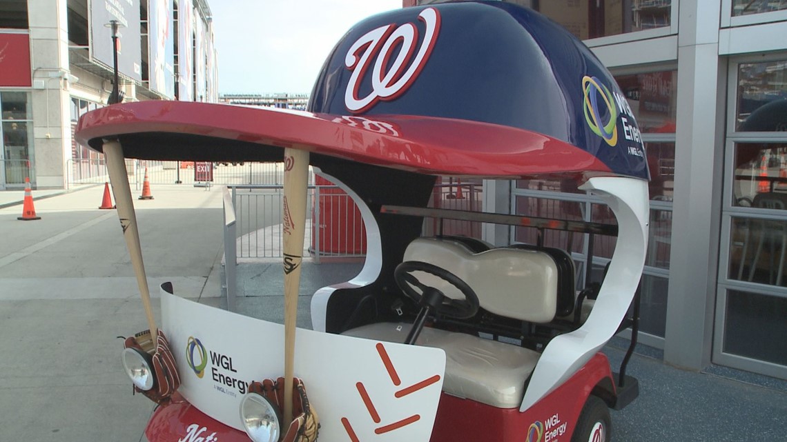 Nationals hold auditions for bullpen cart driver | wusa9.com