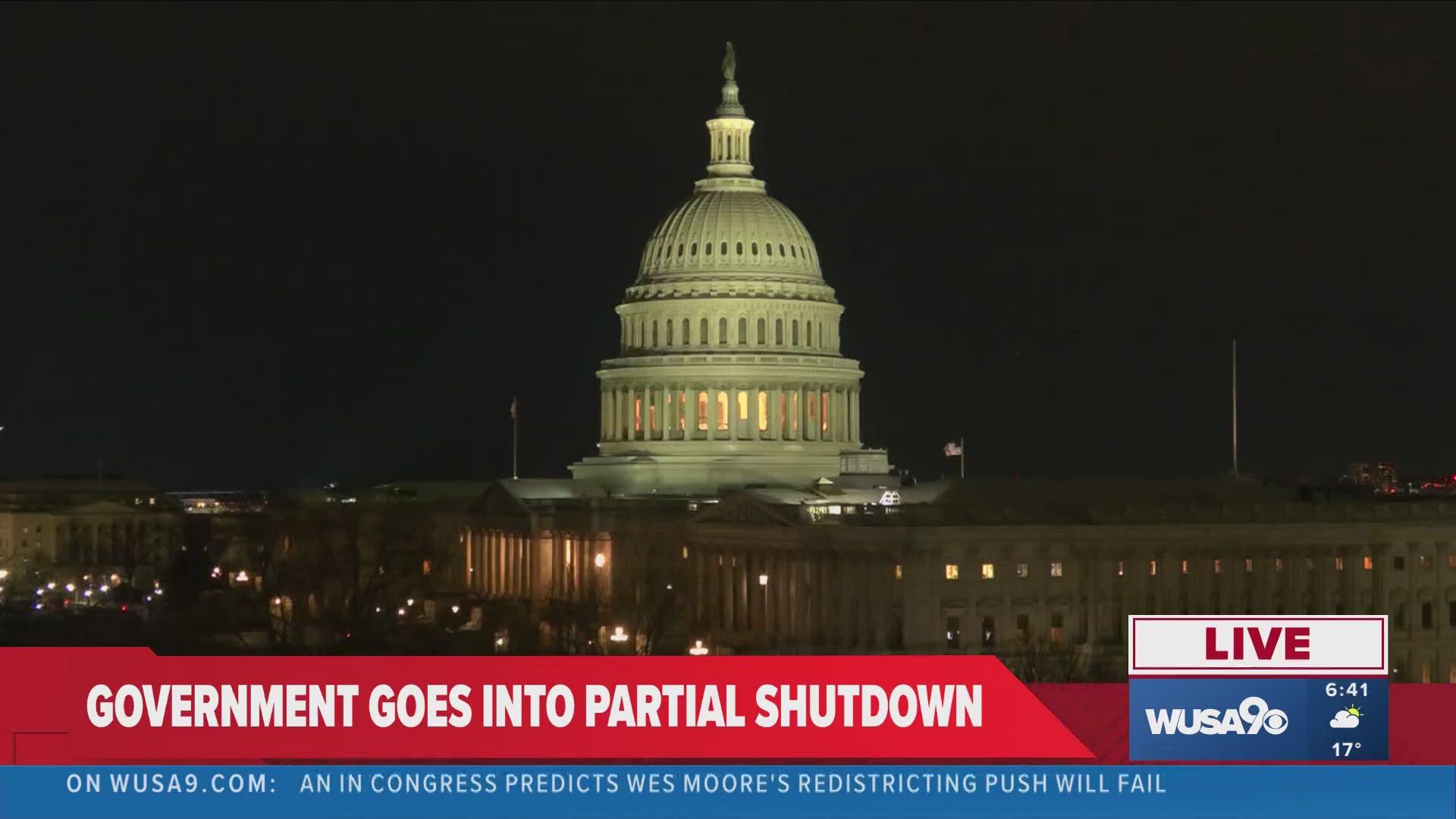 Government under partial shutdown | Jan. 31, 2026 | wusa9.com