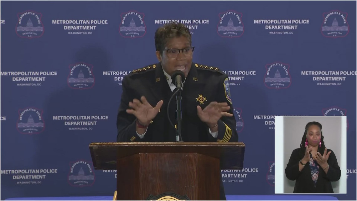 'F you!' | DC Police Chief delivers fiery rebuke to critics in walkout ...