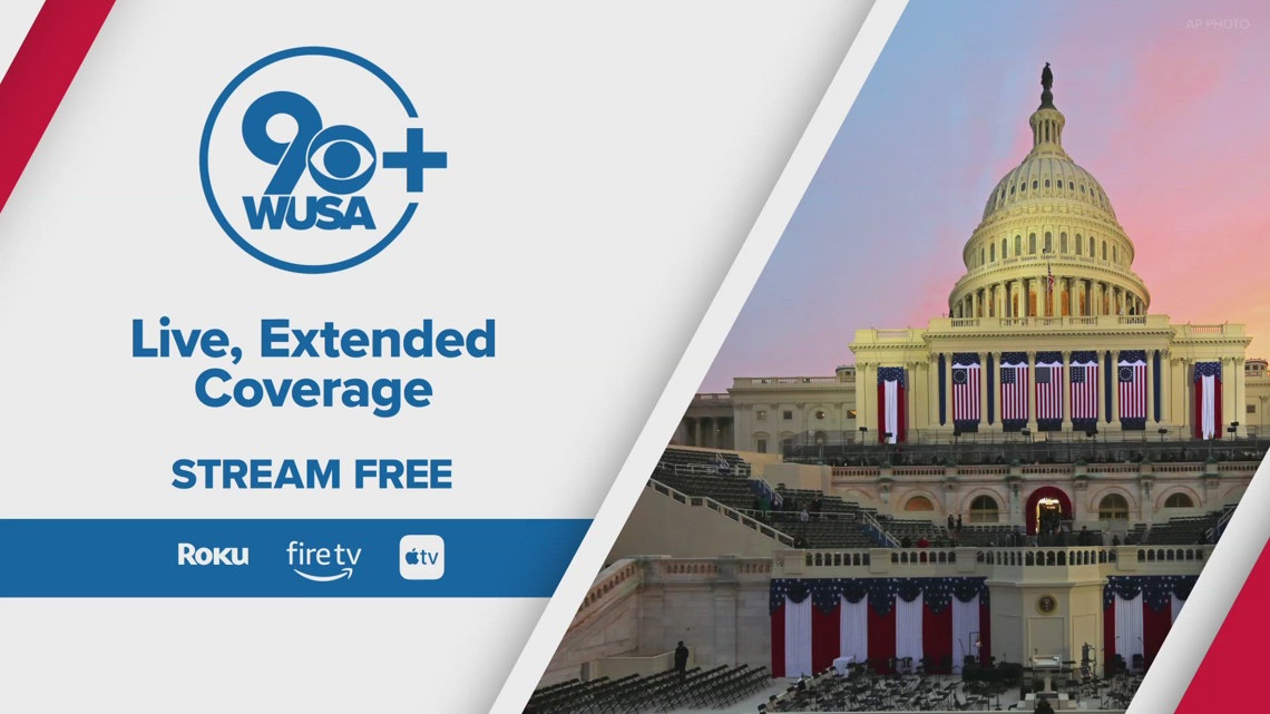 How to stream live Inauguration coverage on WUSA9+ | wusa9.com