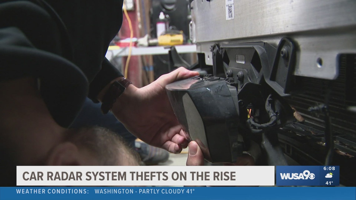 Thieves targeting car radar systems in growing theft trend, experts ...