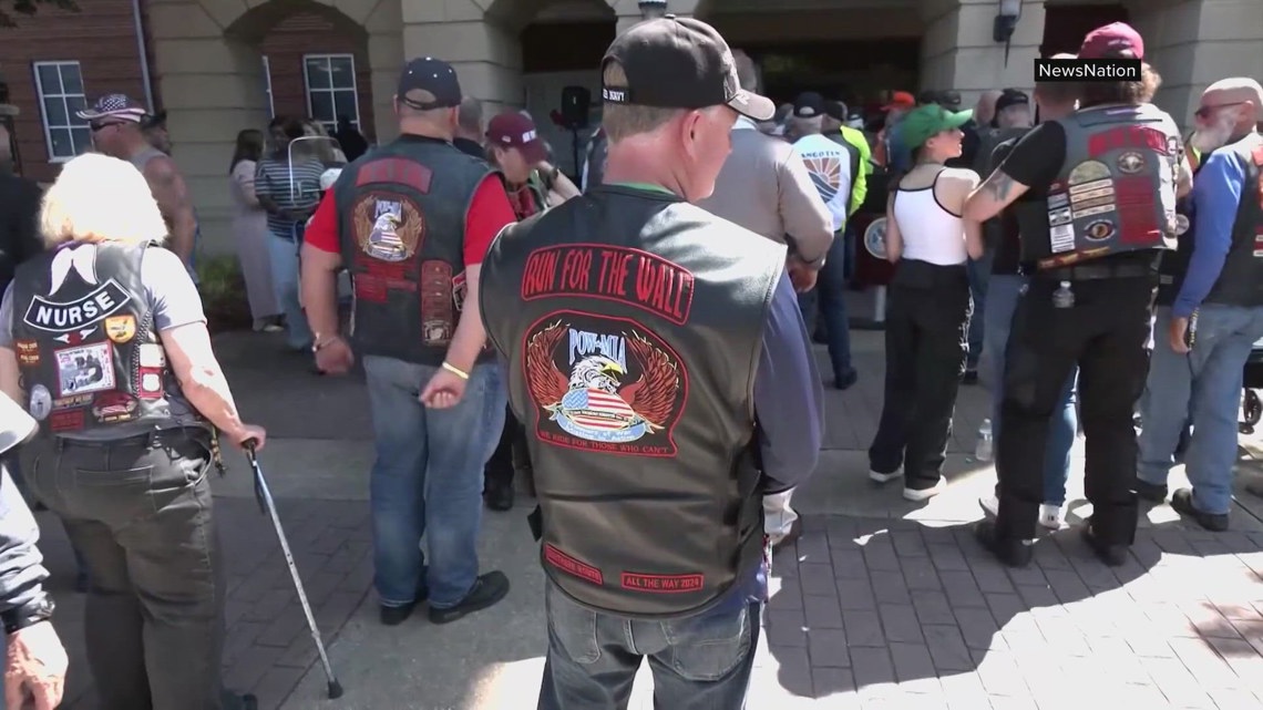 Motorcyclists travel cross-country in honor of veterans | wusa9.com