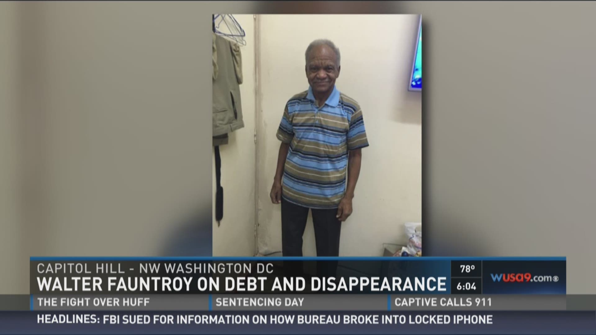 Walter Fauntroy: 'I am no thug' | wusa9.com