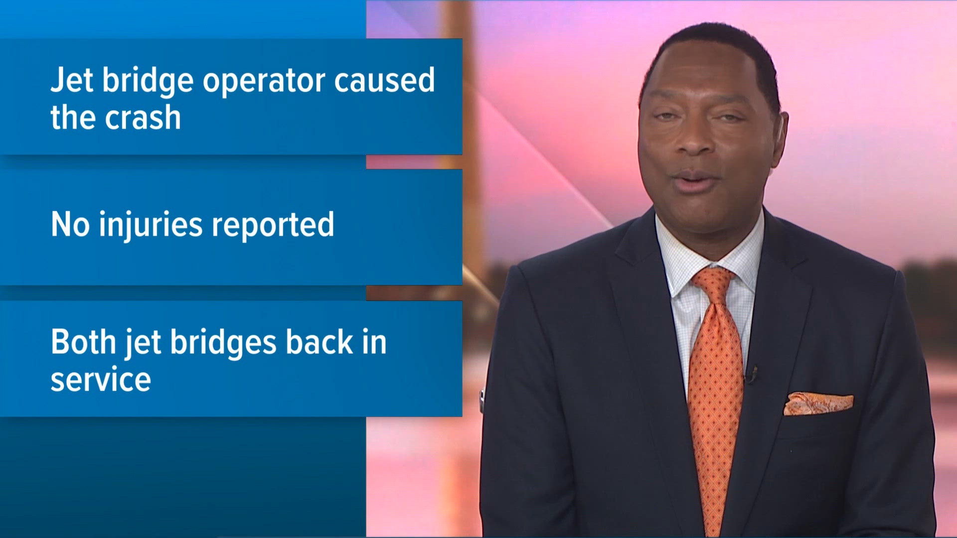 Dulles collision | Driver accidentally crashed jet bridges together ...