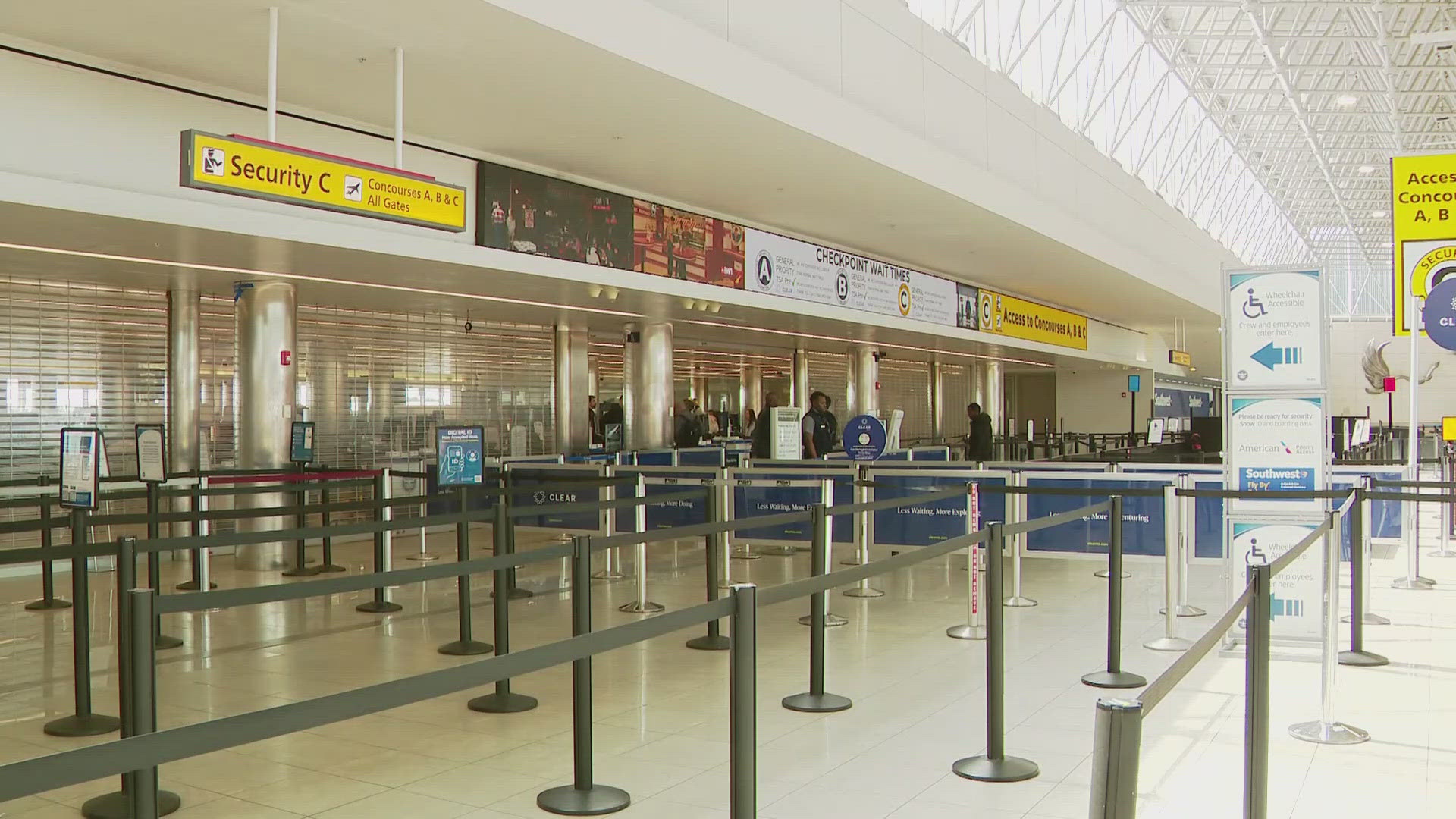 'Where all the people at?' | Travelers find no lines at BWI after days ...