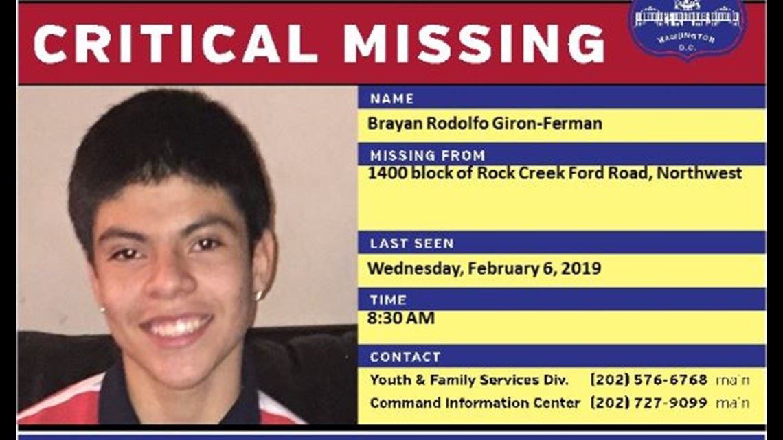 MISSING: 15-year-old boy from Northwest DC | wusa9.com