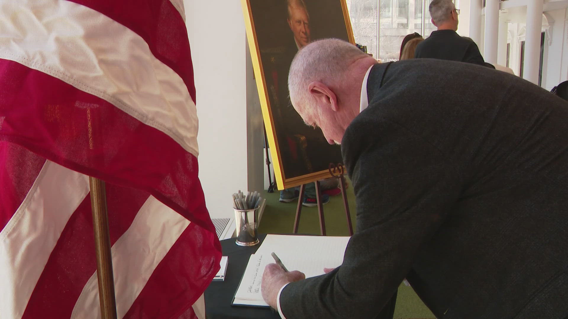 Official book of condolences for Jimmy Carter available for people to ...
