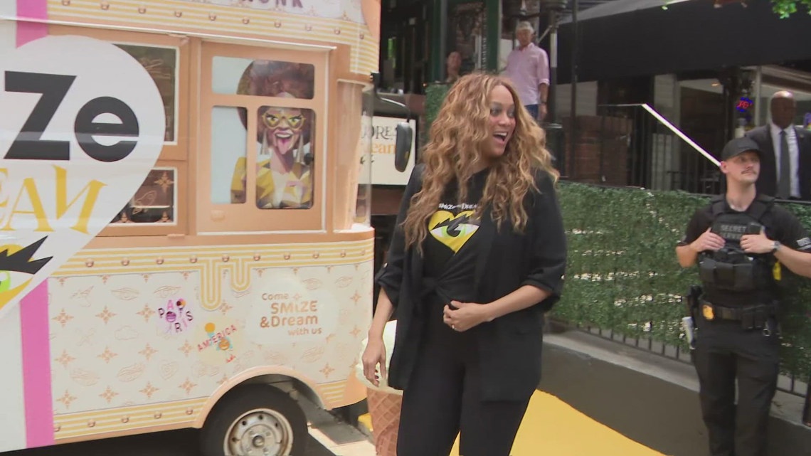 Tyra Banks opens ice cream shop in DC | wusa9.com