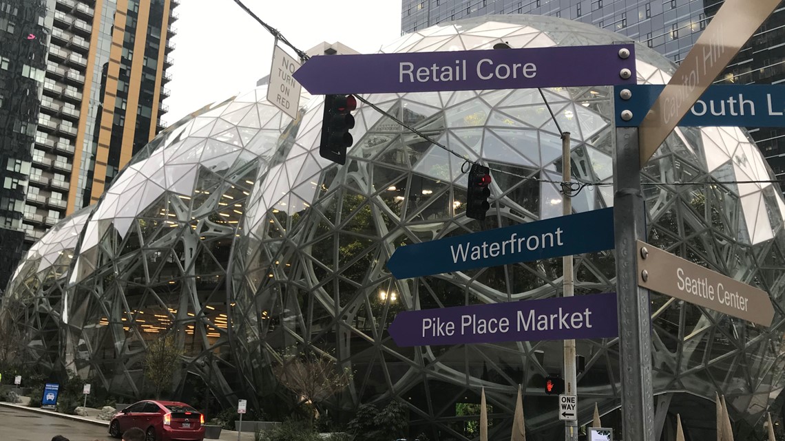 Dogs, free bananas and 'Bezos Balls' | Behind-the-scenes look at life ...