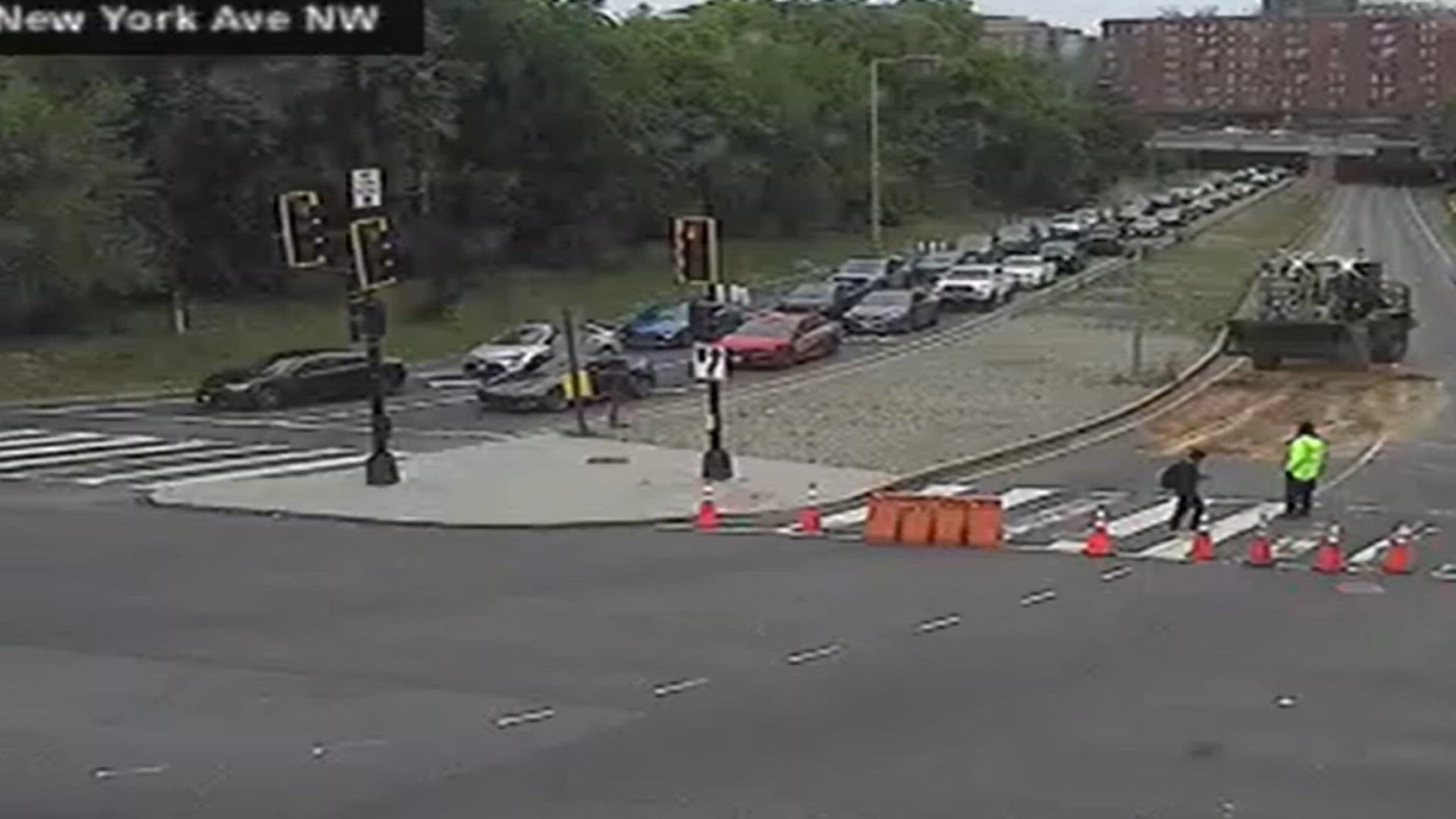 3rd Street Tunnel entrance closed | wusa9.com