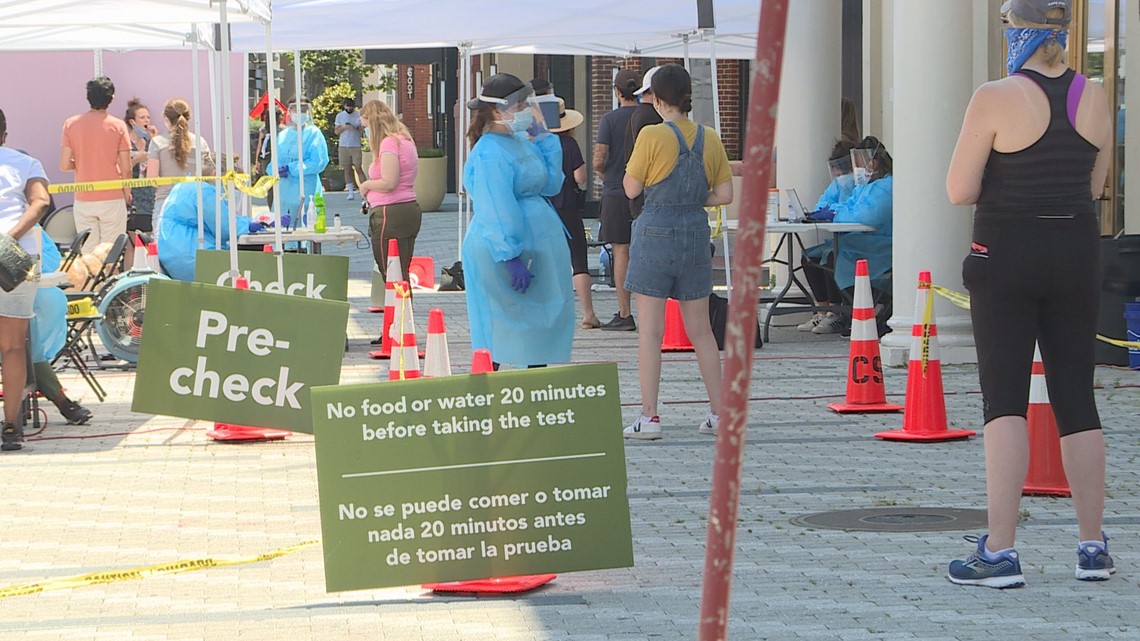 Washington DC protests: Non-profit provides free COVID-19 testing ...