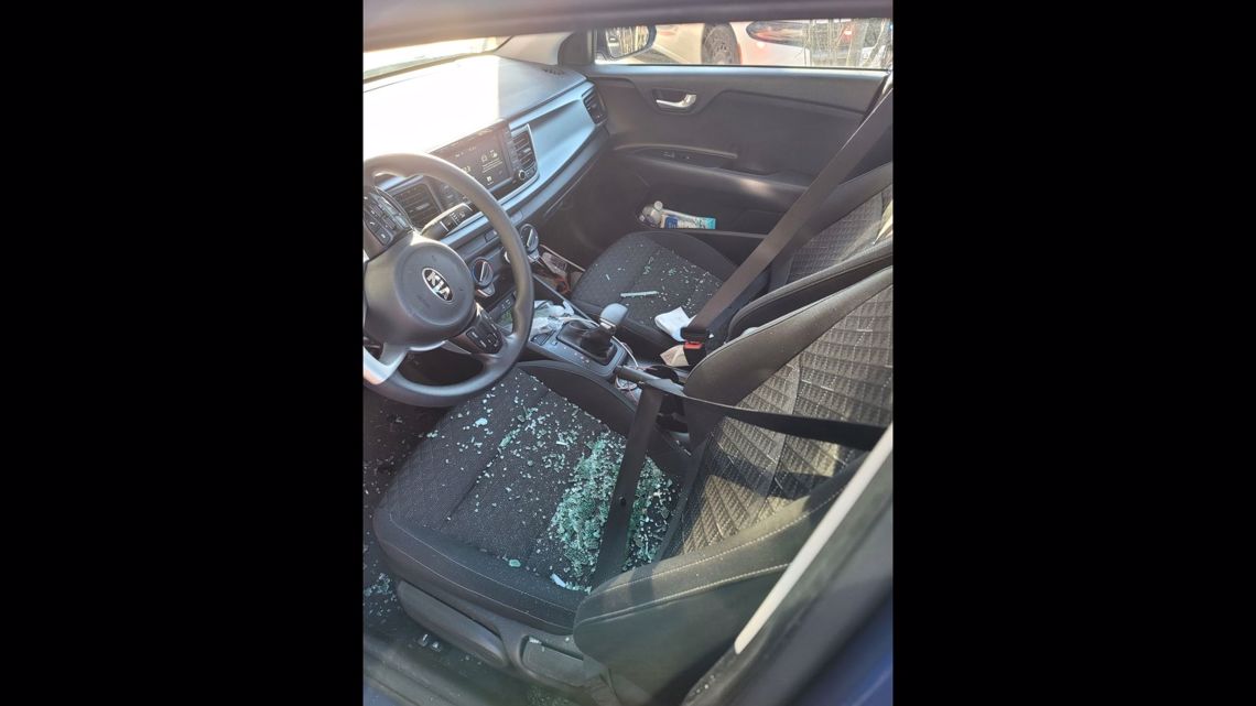 Kia left crashed on sidewalk believed stolen | wusa9.com