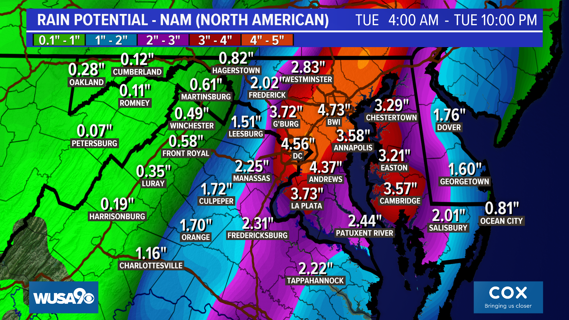 Isaias current location, Isaias forecast: How it affects D.C. | wusa9.com