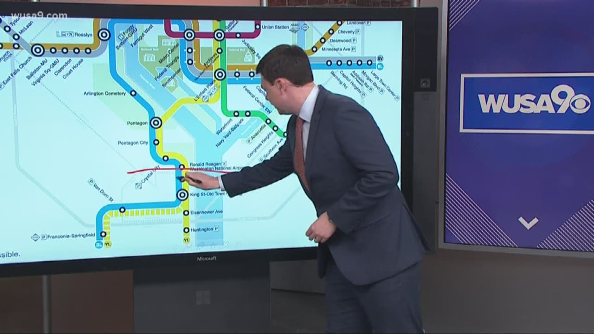 Metro closures: Six stations closed this weekend, slowing trains in Md ...