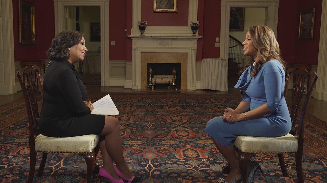 Dawn Moore on raising children in the public spotlight | wusa9.com