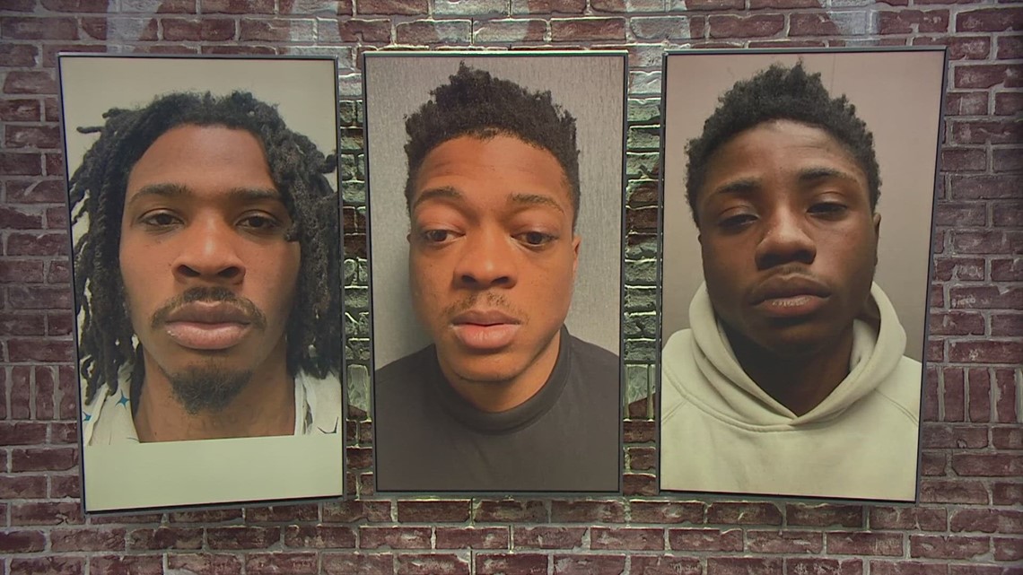3 men arrested, charged in armed robbery preceeding shooting by officer ...