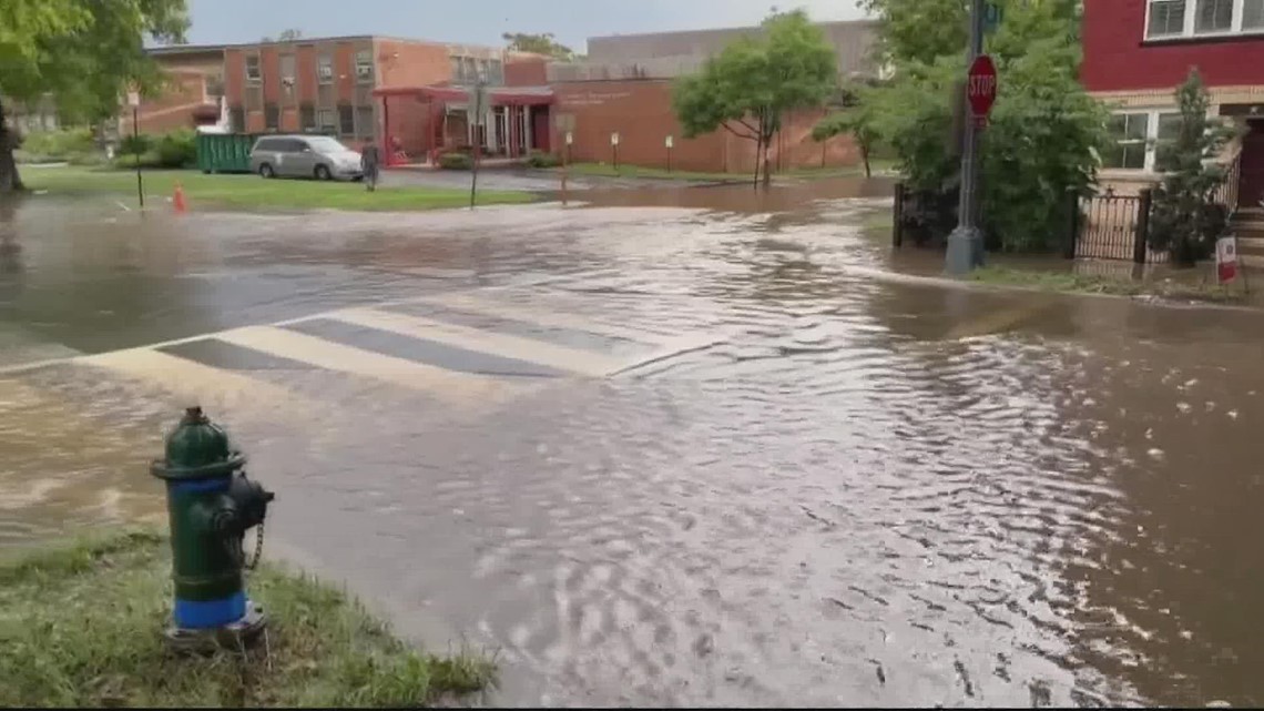 Northeast neighborhood still seeing flooding impacts after storms ...