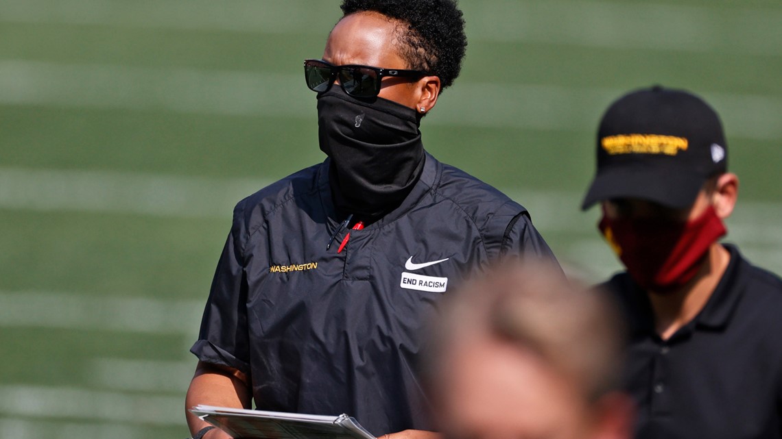 Women coaches playoff game washington football team Tampa Bay | wusa9.com