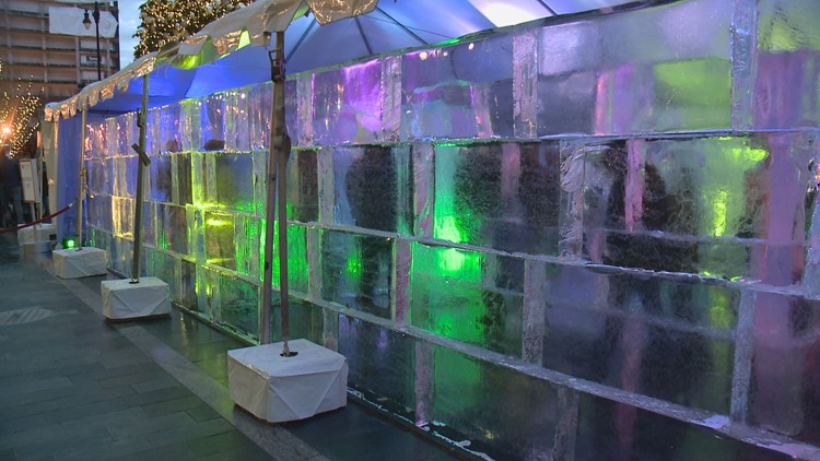 The largest clear ice maze in the country is in DC for this weekend ...