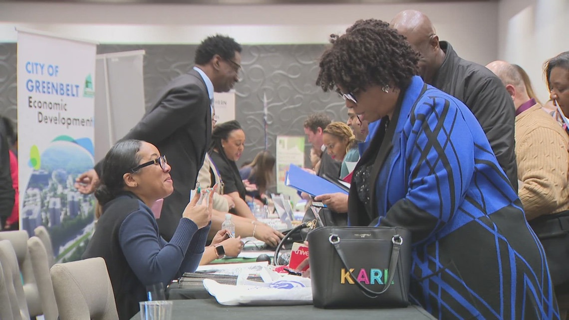 Laid-off federal workers flock to career fair for new opportunities ...